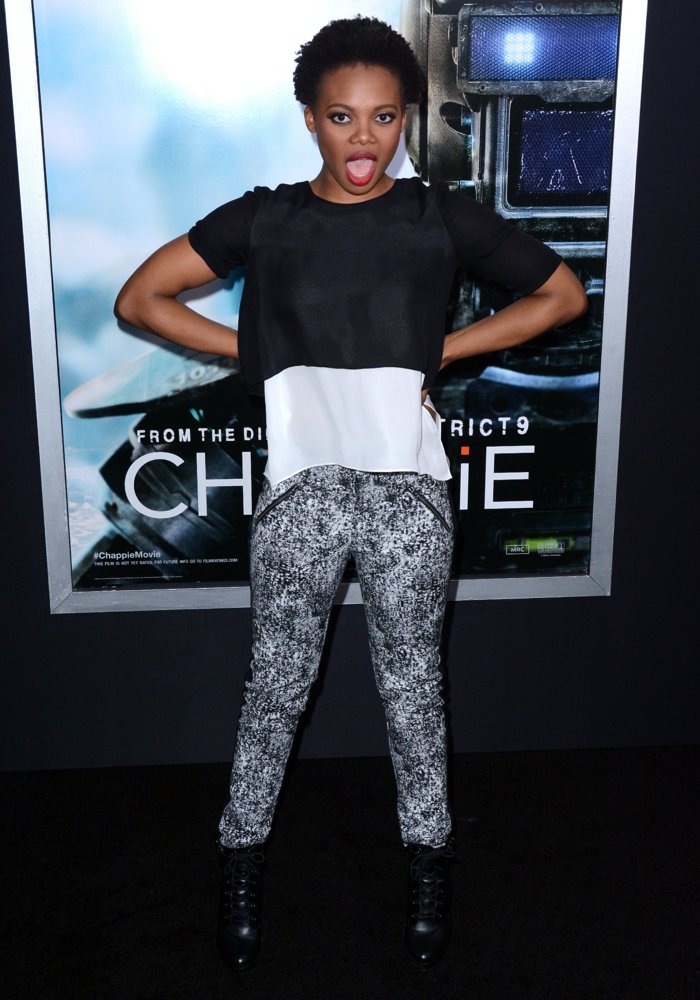 susan-heyward Picture 1 - World Premiere of Chappie - Red Carpet Arrivals
