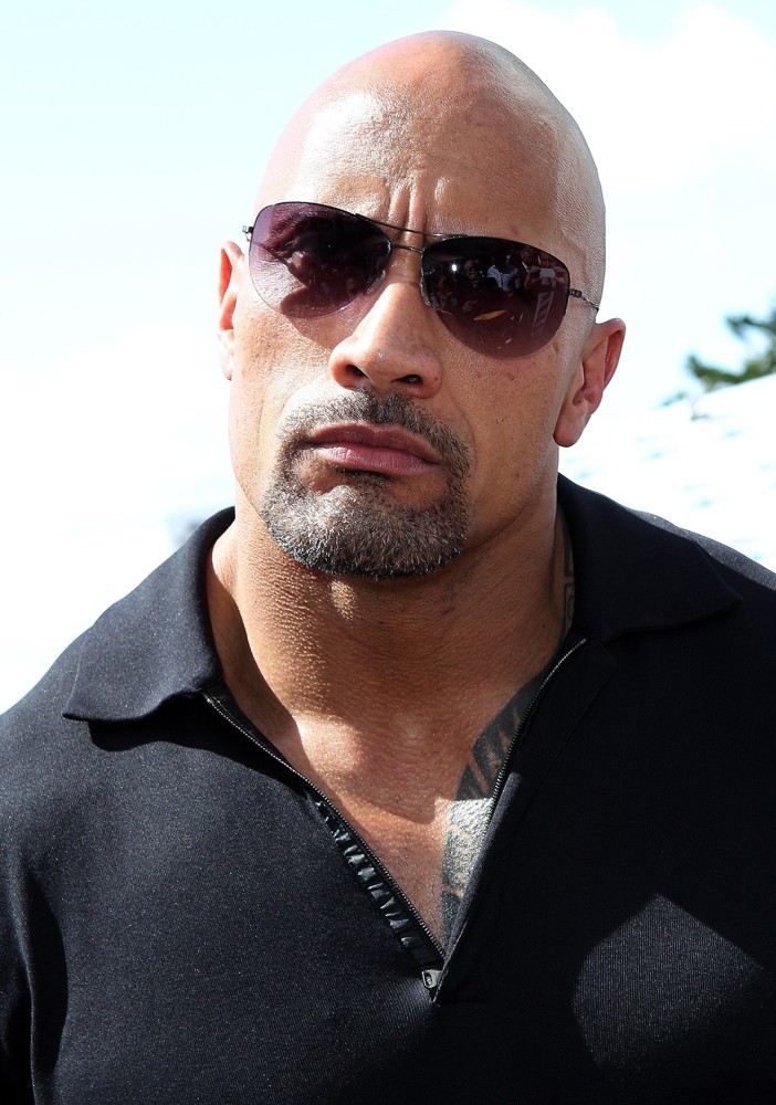 The Rock Picture 1 - The Press Conference for WrestleMania XXVIII