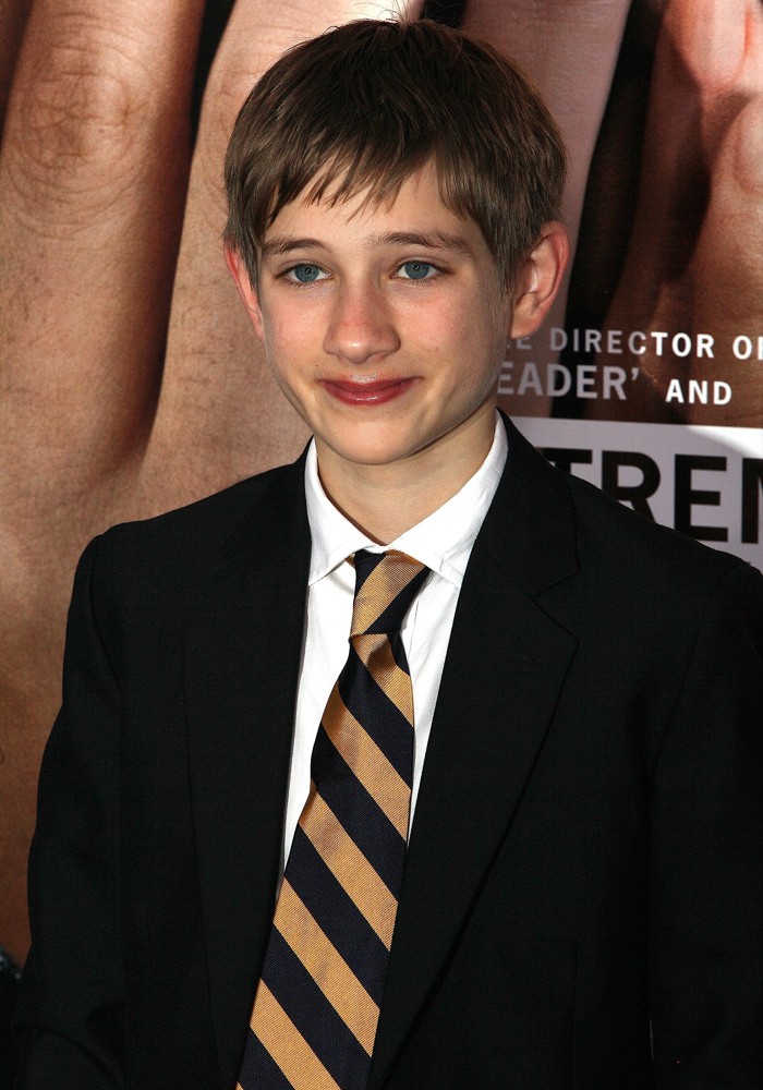 thomas-horn Picture 1 - The New York Premiere of Extremely Loud and ...