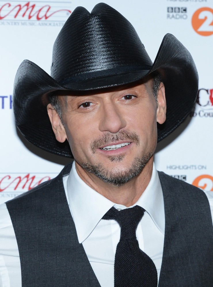 Tim McGraw Picture 1 - Photo Call for C2C: Country to Country