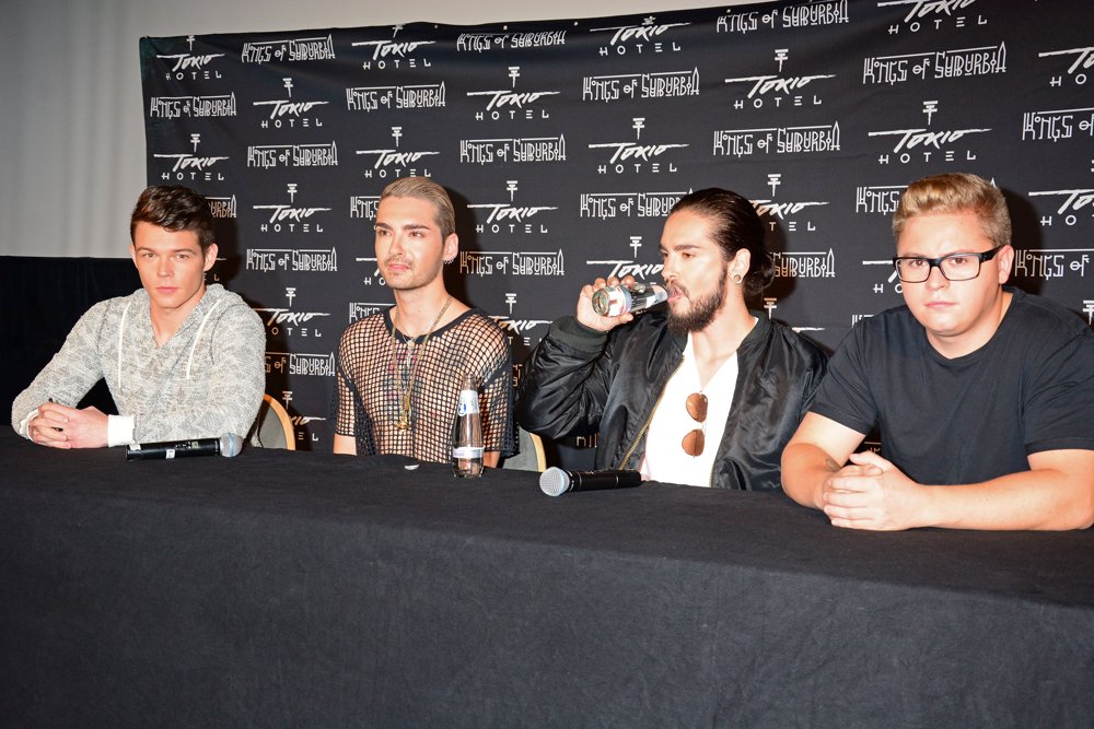 Tokio Hotel Picture 1 - Tokio Hotel Promoting Their Album Kings of Suburbia