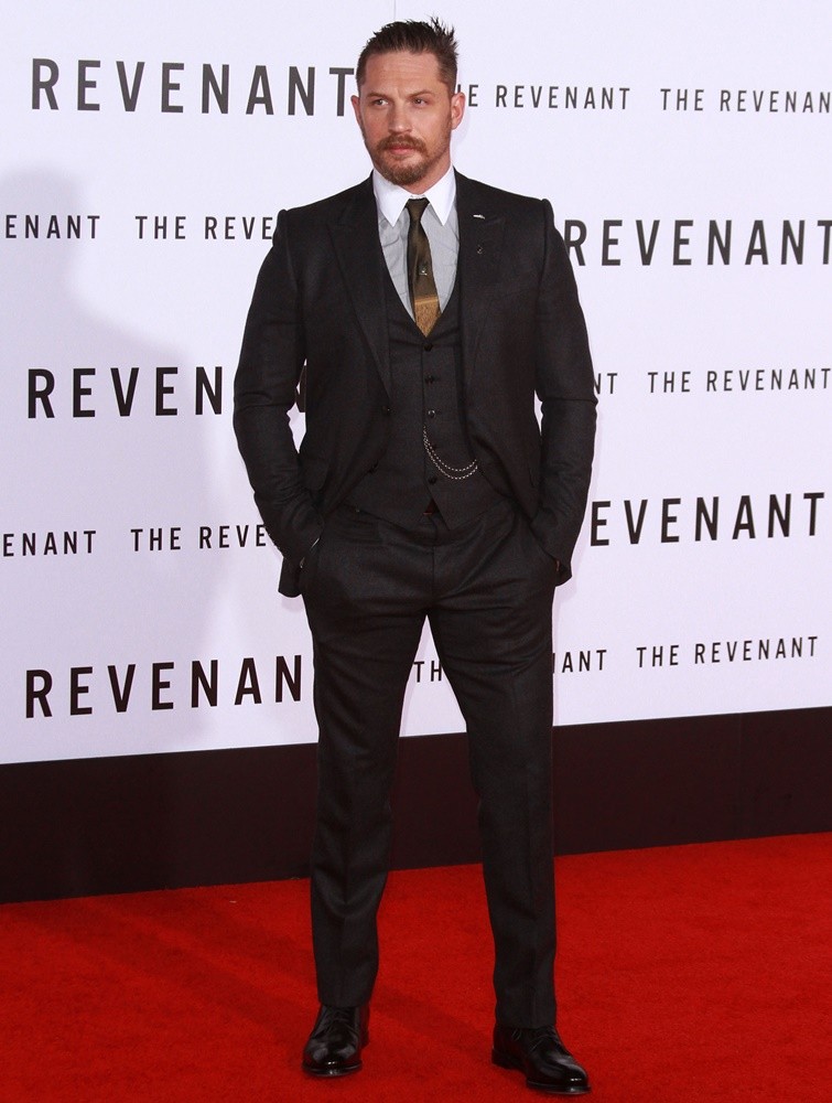 Tom Hardy Picture 1 - Premiere of 20th Century Fox's The Revenant - Red ...