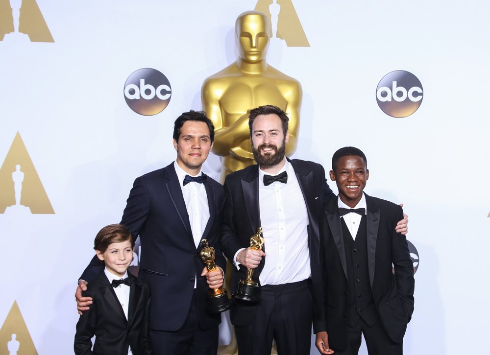 jacob-tremblay Picture 1 - 88th Annual Academy Awards - Press Room