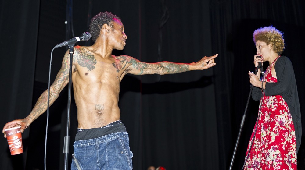 Tricky Picture 1 - Tricky and Martina Topley-Bird Perform