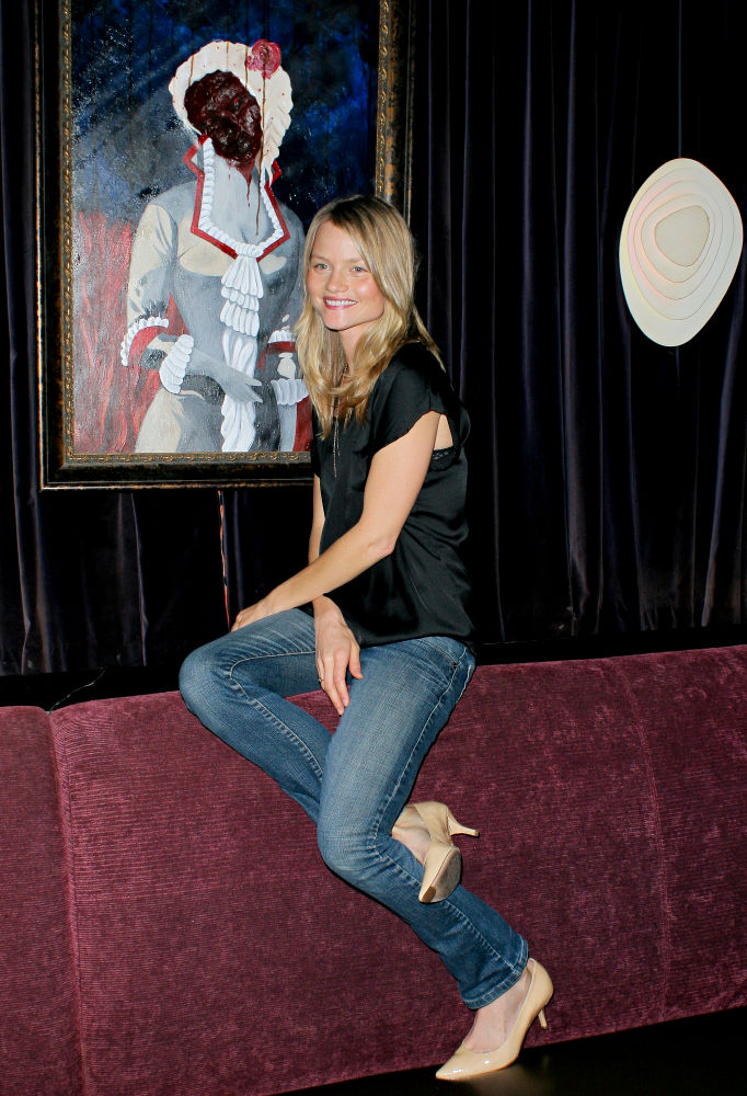 Pics: Joe Manganiello and Lindsay Pulsipher Promote 'True Blood'