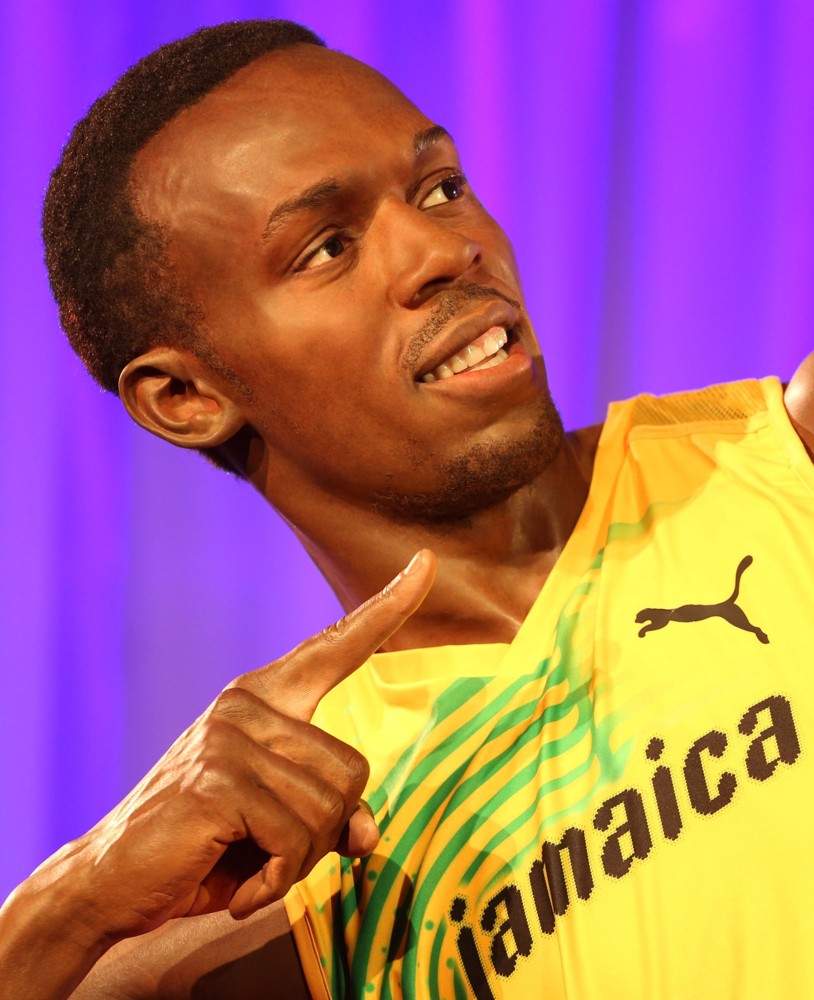 Usain Bolt Picture 1 - Usain Bolt Wax Figure Launch - Photocall