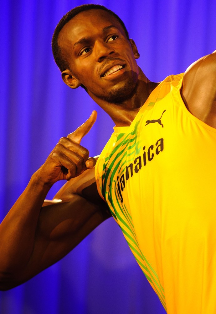 Usain Bolt Picture 1 - Usain Bolt Wax Figure Launch - Photocall