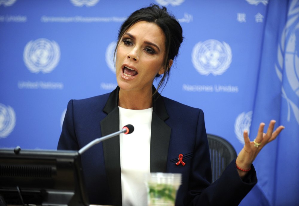 Victoria Adams Picture 1 - Victoria Beckham Becomes UNAIDS ...
