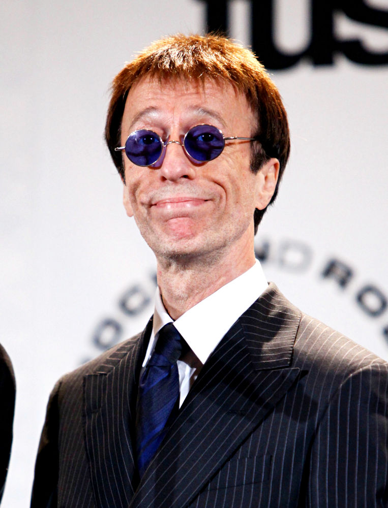 Robin Gibb Picture 8 - Robin Gibb Outside The ITV Studios