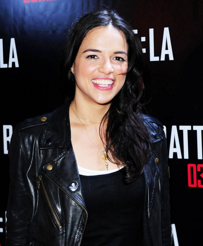 Michelle Rodriguez Picture 36 - Red Carpet Screening of 'Battle: Los ...