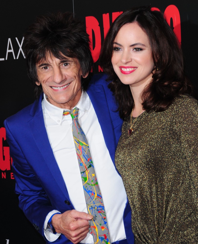 ronnie-wood Picture 1 - The Premiere of Django Unchained