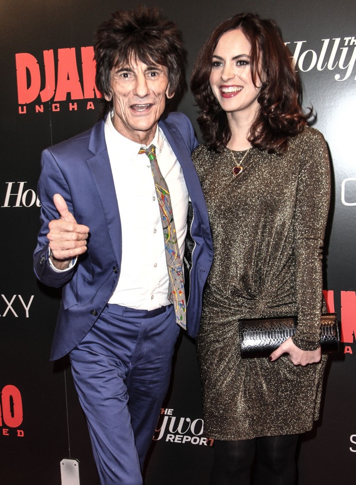 ronnie-wood Picture 1 - The Premiere of Django Unchained