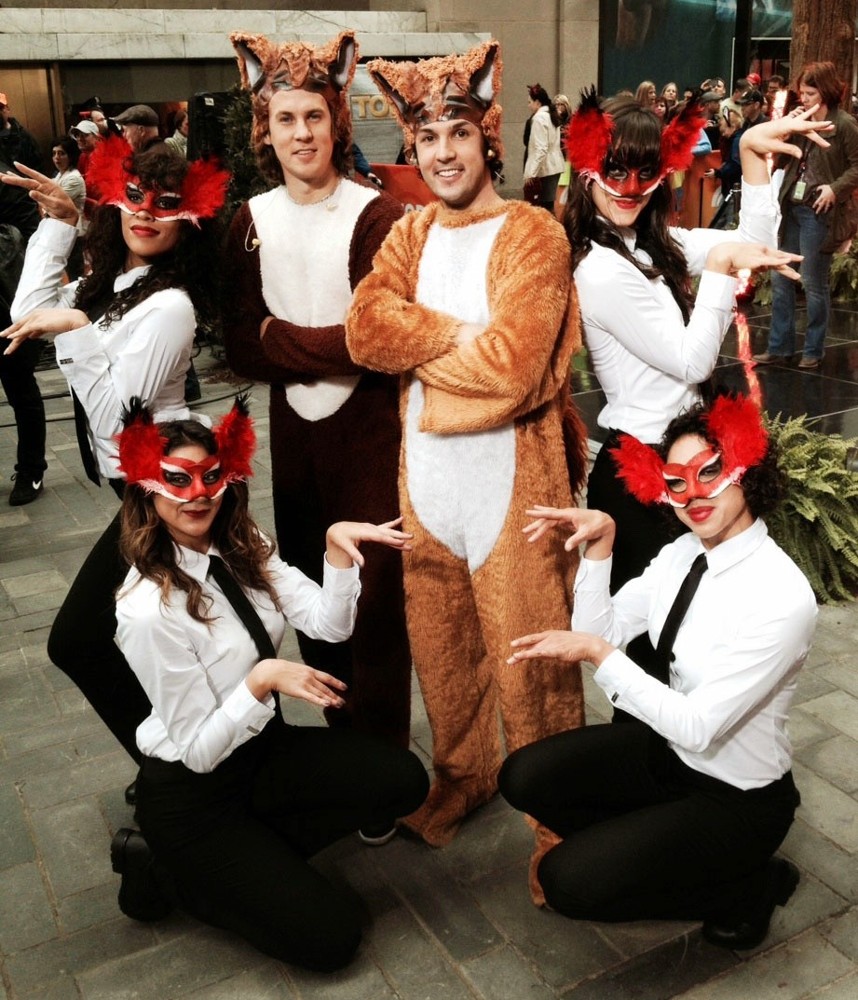 Ylvis Picture 1 - Ylvis Peform Live on The Today Show as Part of The ...