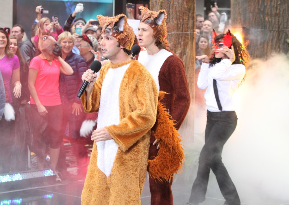 Ylvis Picture 1 - Ylvis Peform Live on The Today Show as Part of The ...